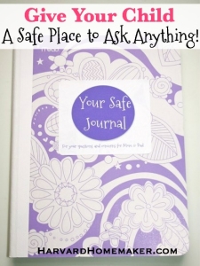 Give Your Child a Safe Journal… A Safe Place to Ask You Anything ...